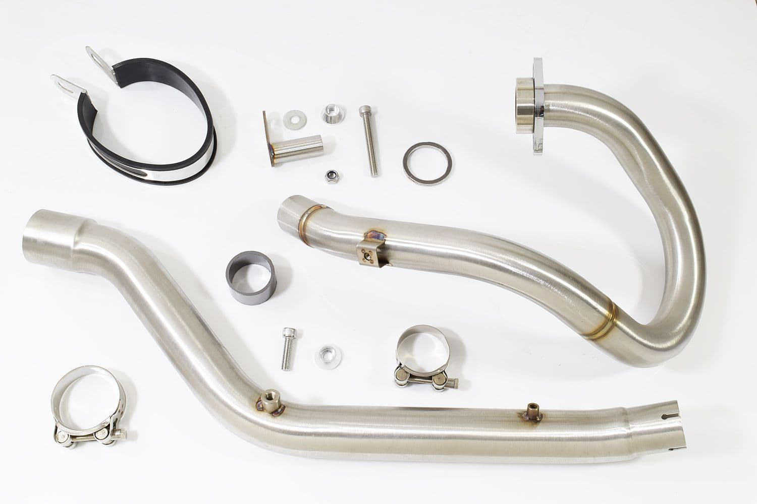 DRZ 400 S / SM Performance Exhaust System 400mm Oval Stainless Silencer