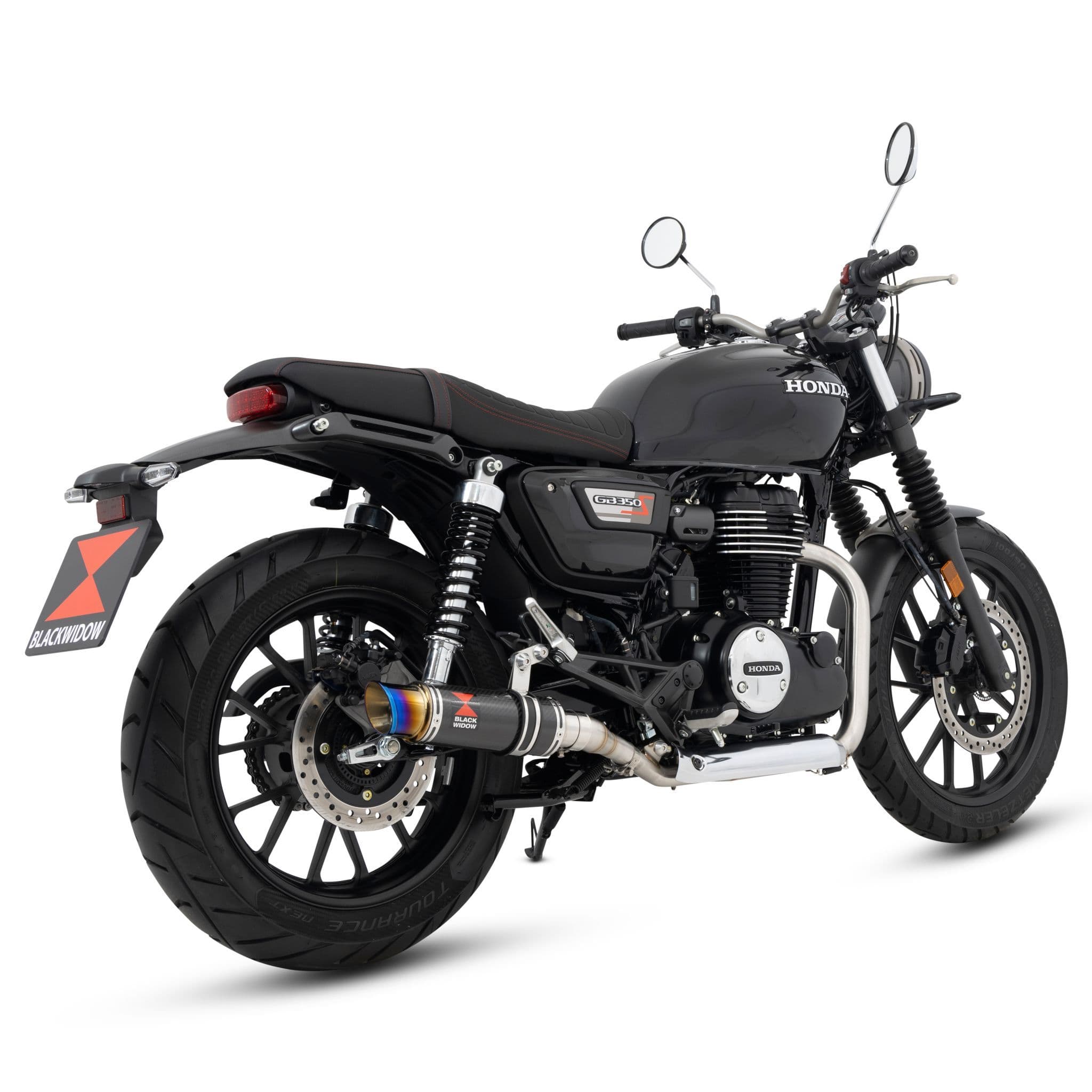 GB 350 S / R / RS 2024 - 2025 Exhaust System 230 mm Round GP Carbon ...