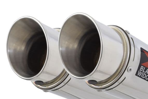 GSX 1300 R HAYABUSA 2021 - 2026 4-2 Link Pipes 200mm Round Stainless ...