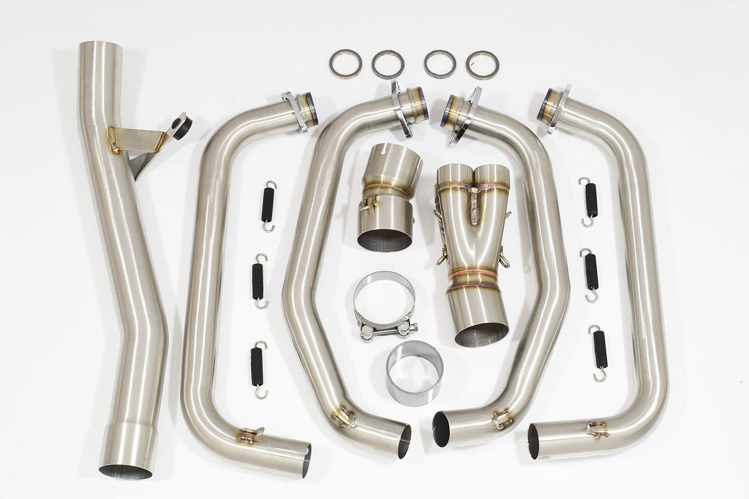 GSX 750 Inazuma Performance Race Exhaust Down Pipes Headers & Link Pipe