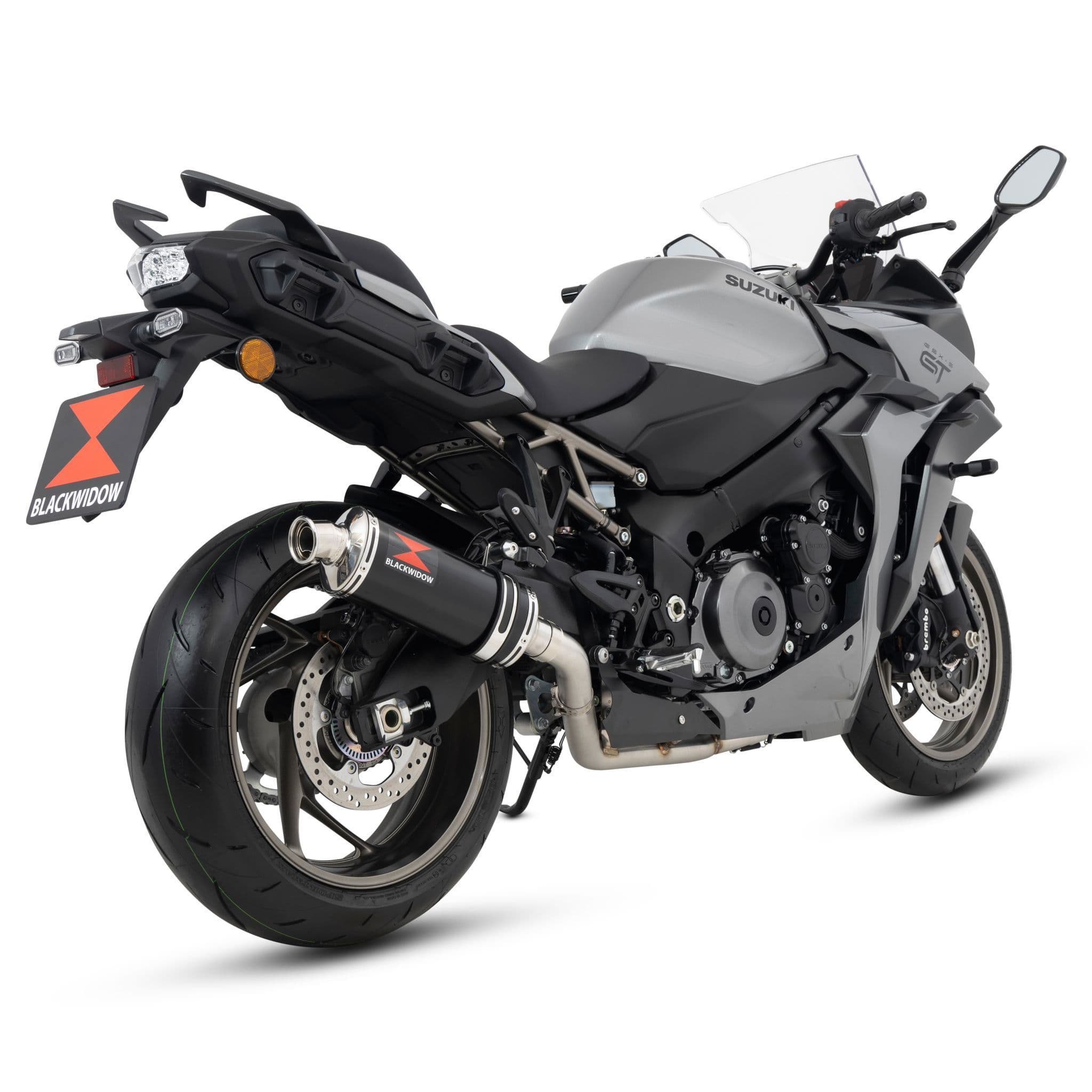 GSX-S 1000 Gen 2 2021 - 2026 De - Cat Exhaust System 300 mm Oval Black ...