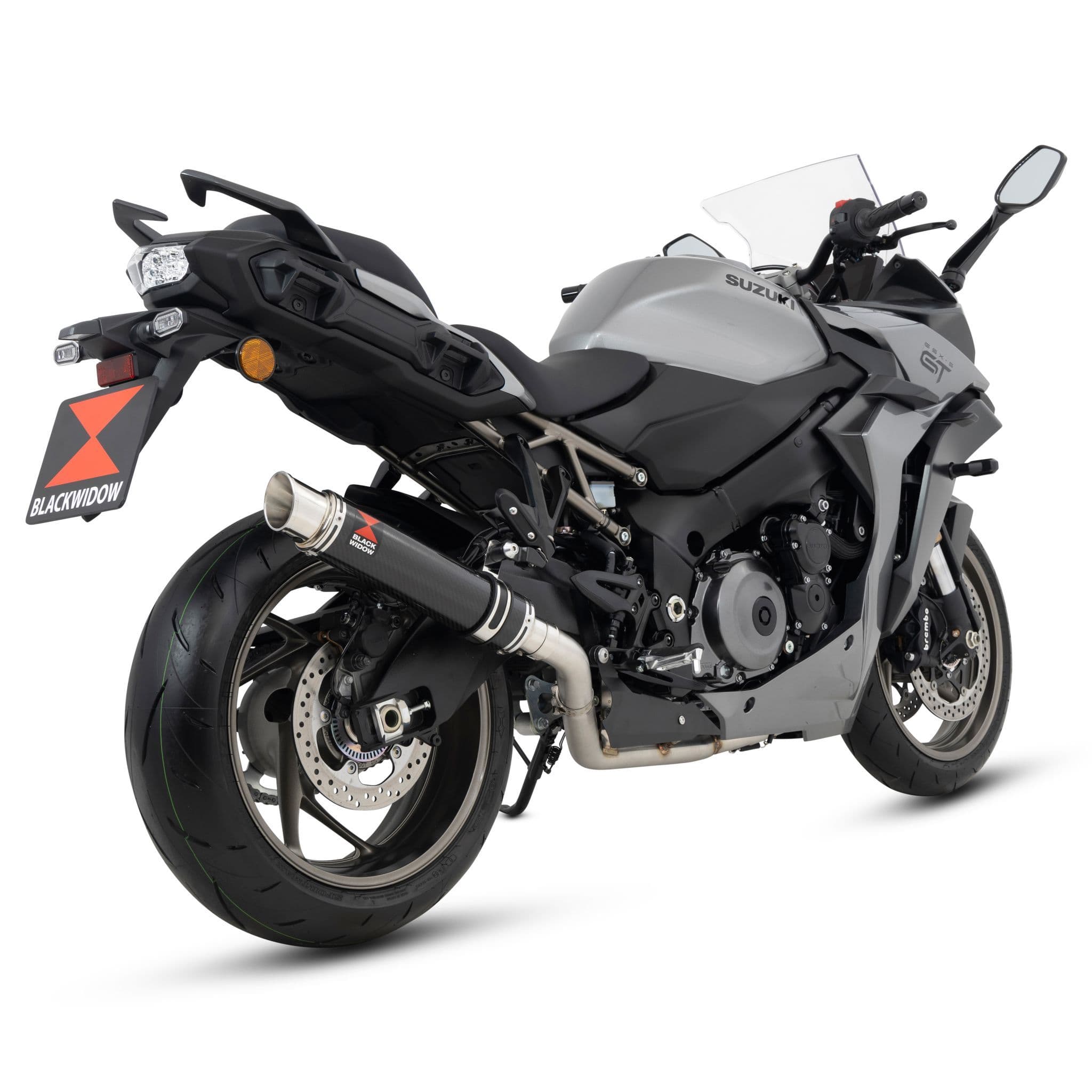 GSX-S 1000 Gen 2 2021 - 2026 De - Cat Exhaust System 350 mm GP Round ...