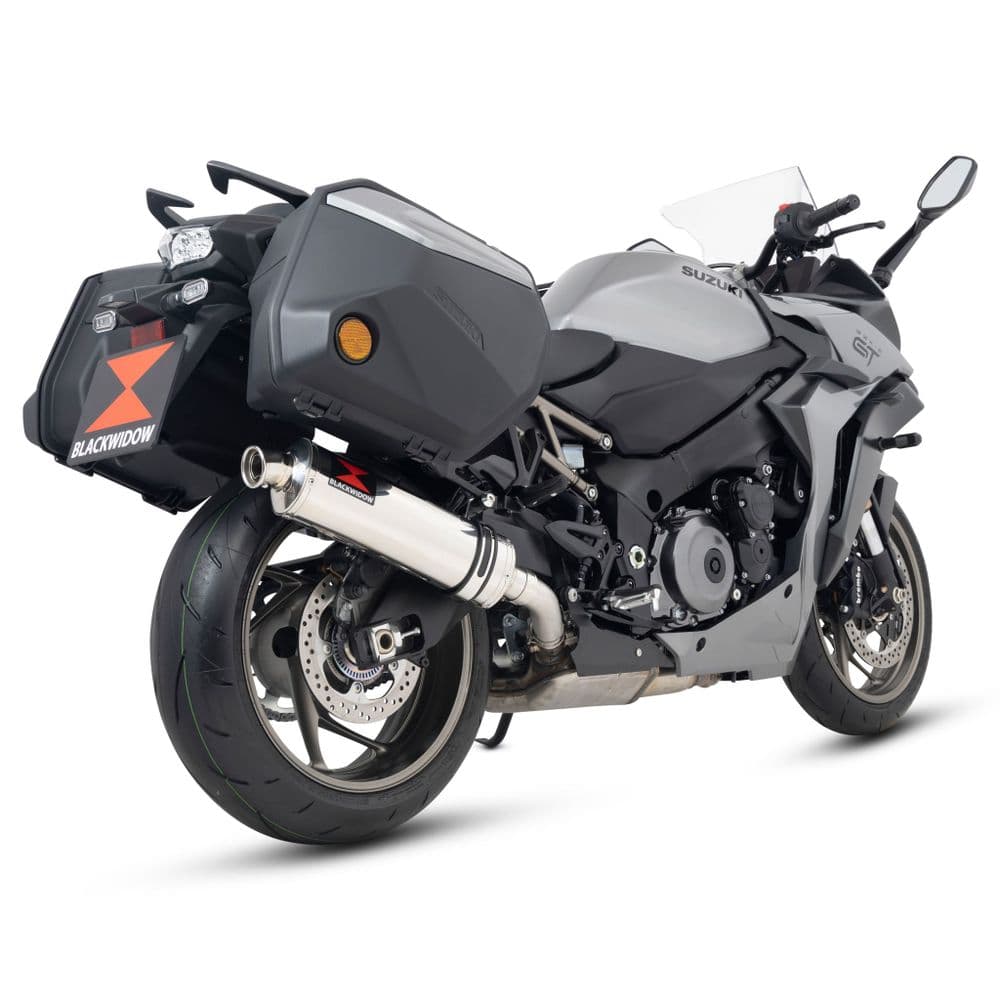 GSX-S 1000 Gen 2 2021 - 2026 Exhaust Silencer 400 mm Oval Stainless ...