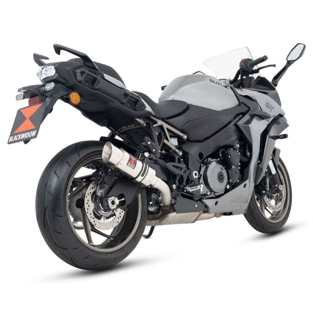 GSX-S 1000 / GT Gen 2 2021 - 2026 Exhaust Silencer 200 mm Round GP Stainless Steel