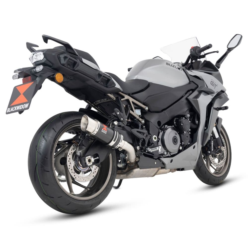 GSX - S 1000 GT Gen 2 2022 - 2026 Exhaust Silencer 200 mm Round GP Carbon
