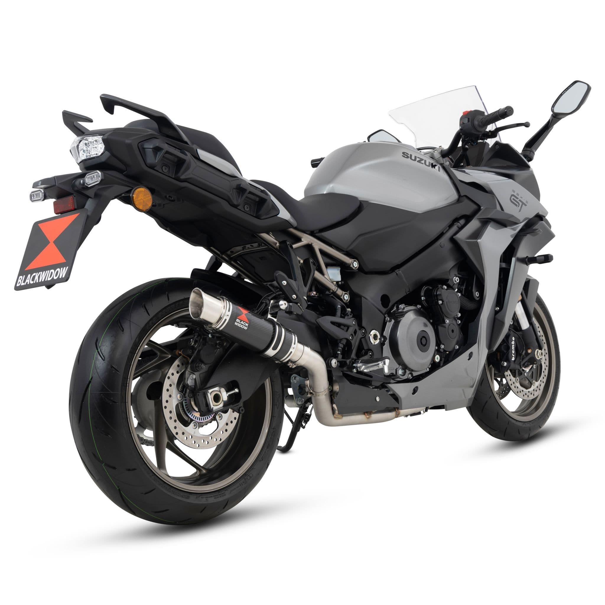 GSX - S 1000 GX 2024 - 2026 De-Cat Race Exhaust System 230mm Round ...