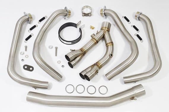 GSX1300R HAYABUSA 2021 - 2026 4-1 Race De - Cat Full System 200mm Round ...