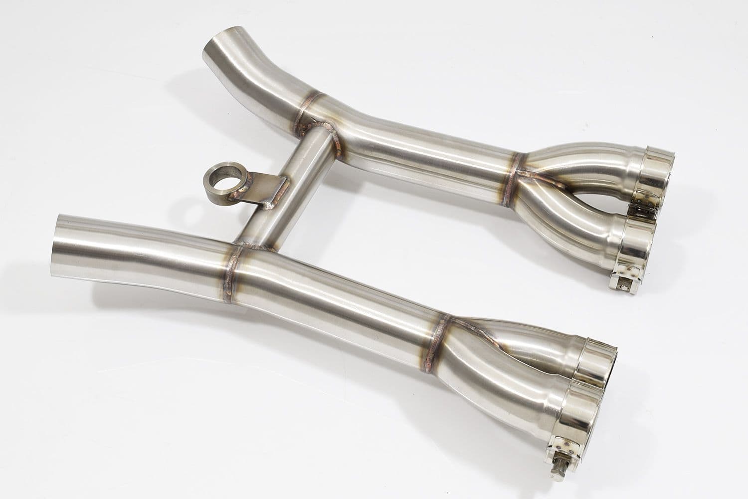 GSX1400 Exhaust Collector Brushed Stainless Steel