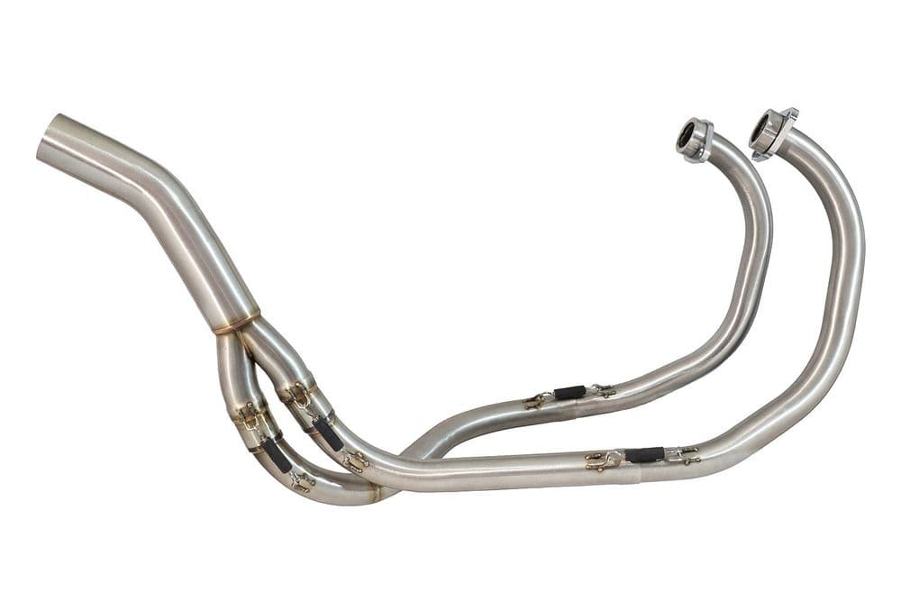 KAWASAKI KLE 500 KLE500 Exhaust Downpipes and Link Pipe Only