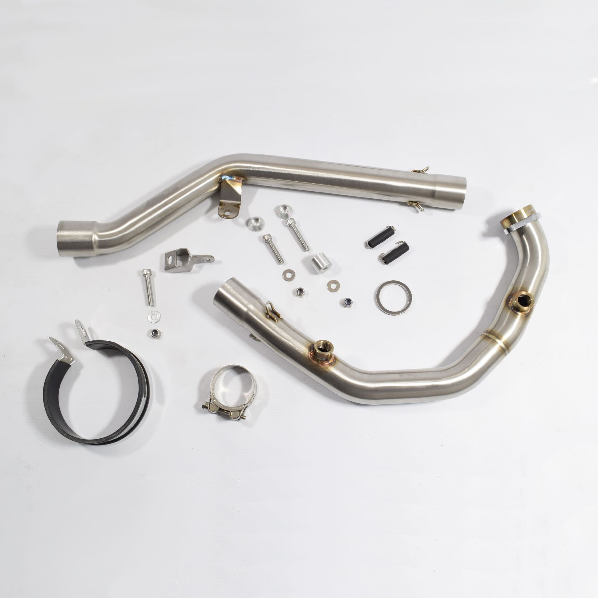 KTM 125 Duke 2024 - 2026 Exhaust System 200 mm Round Carbon Silencer