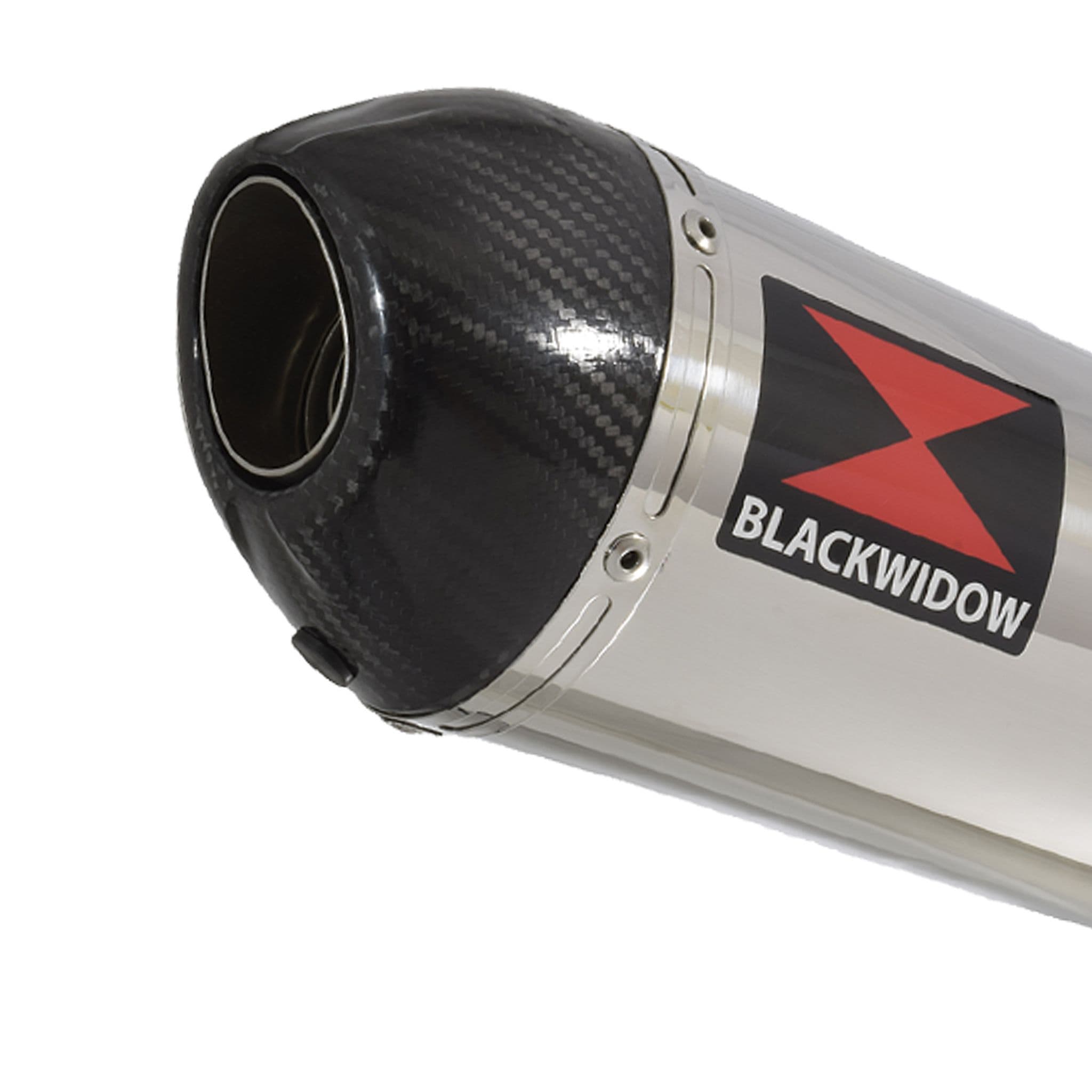 KTM 125 Duke 2024 - 2026 Exhaust System 300 mm Oval Stainless Carbon ...