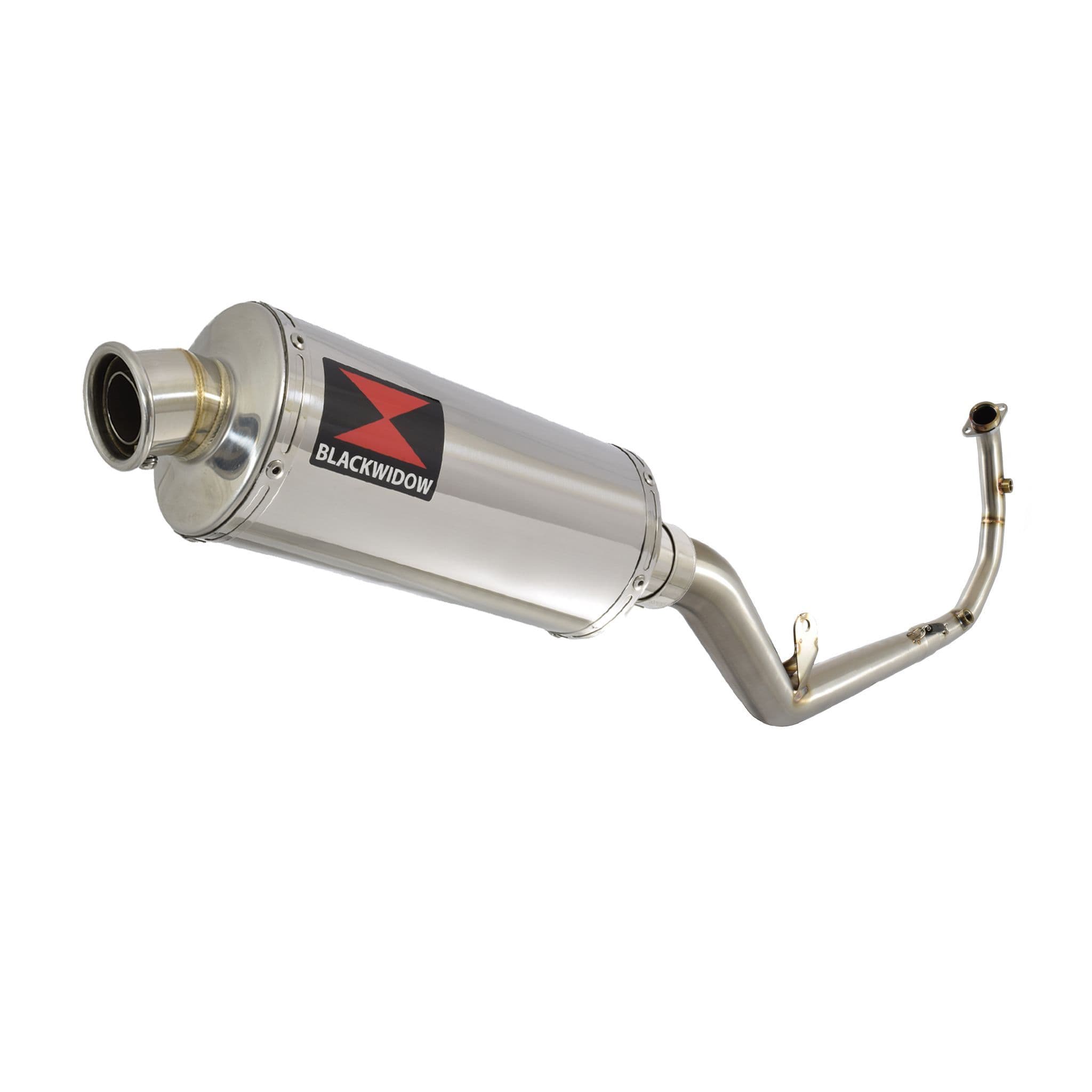 KTM 125 Duke 2024 - 2026 Exhaust System 300 mm Oval Stainless Silencer