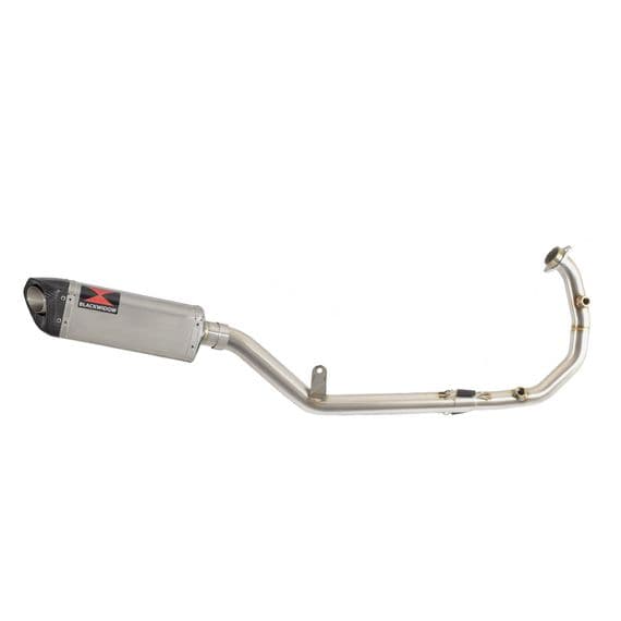 KTM 125 Duke 2024 - 2026 Exhaust System 300 mm Tri Oval Stainless ...