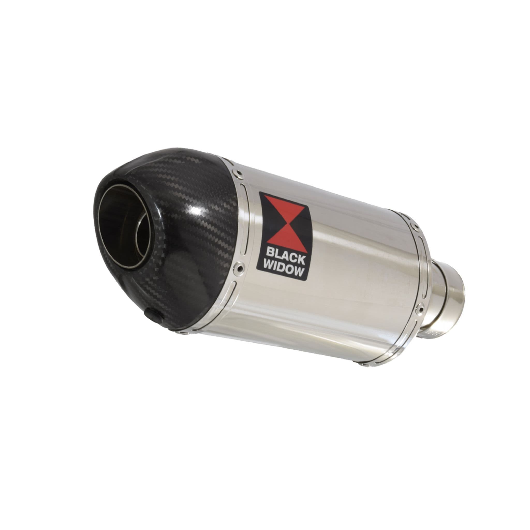 KTM 390 Duke 2024 - 2026 Exhaust System 200mm Oval Stainless Carbon Tip ...