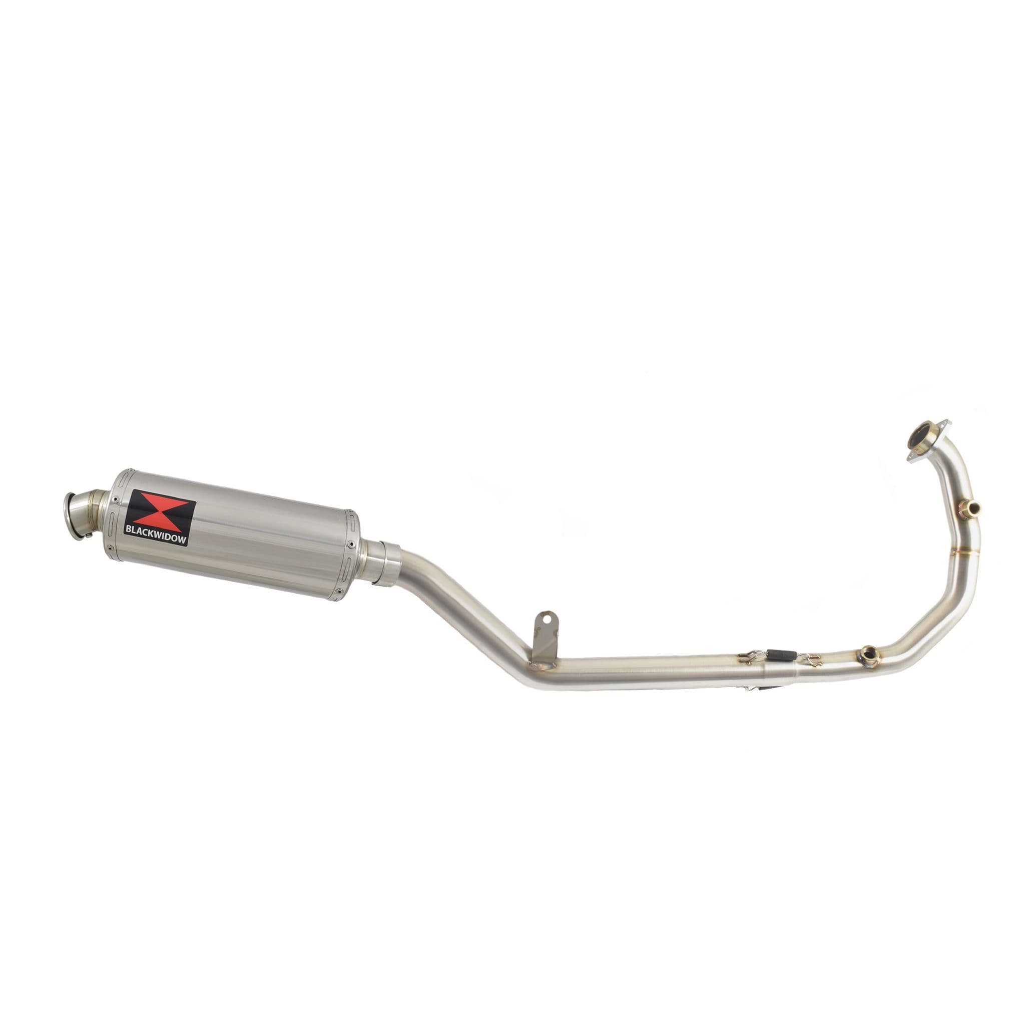 KTM 390 Duke 2024 - 2026 Exhaust System 300mm Round Stainless Silencer