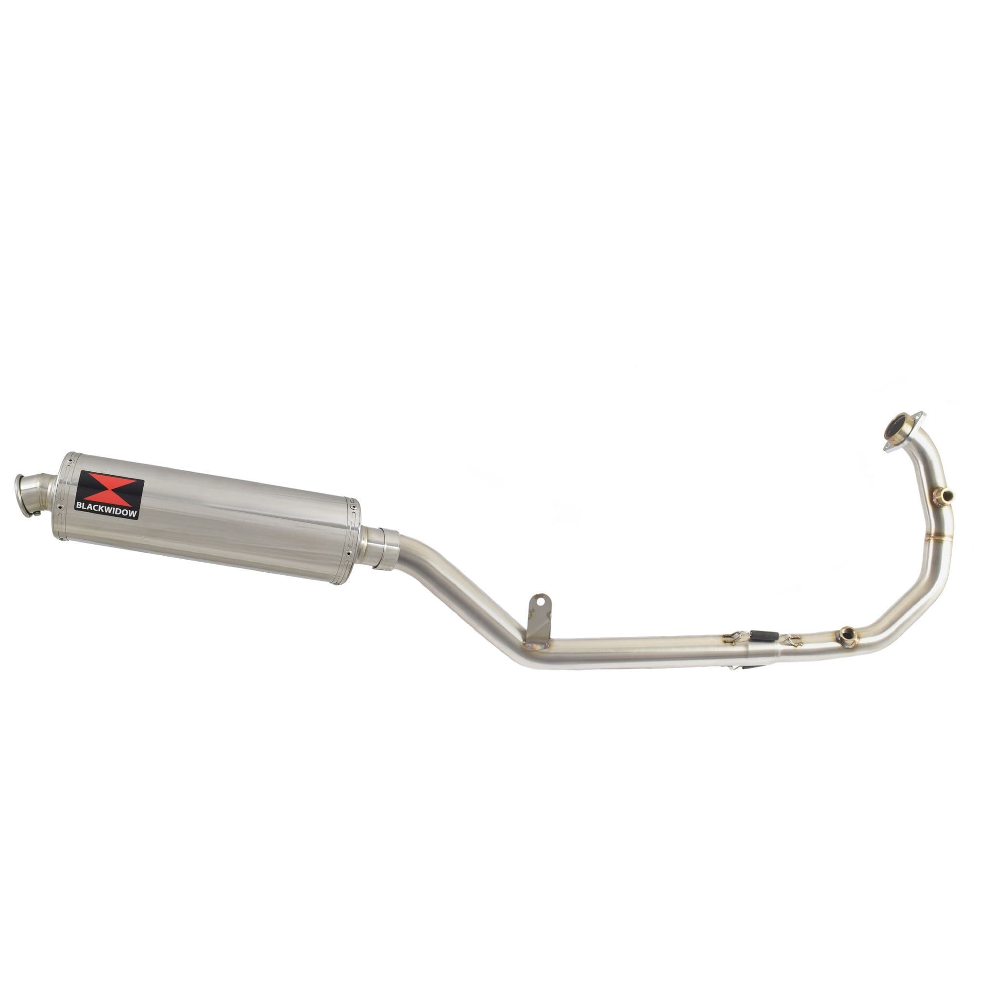 KTM 390 Duke 2024 - 2026 Exhaust System 400mm Oval Stainless Silencer
