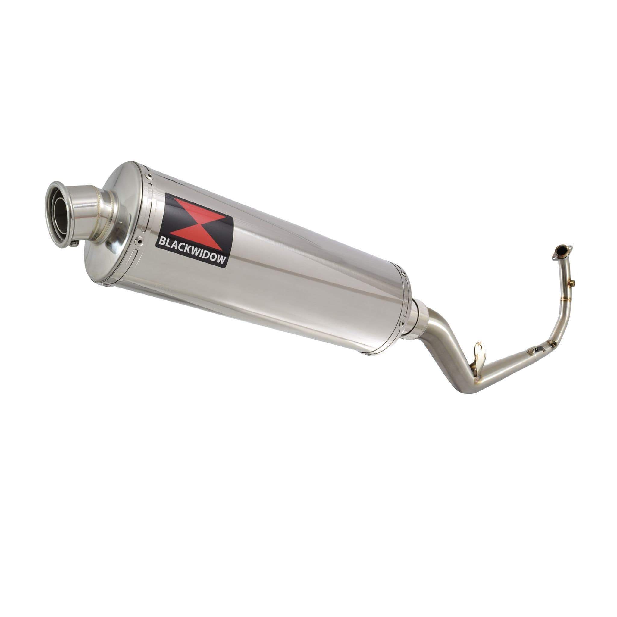 KTM 390 Duke 2024 - 2026 Exhaust System 400mm Oval Stainless Silencer