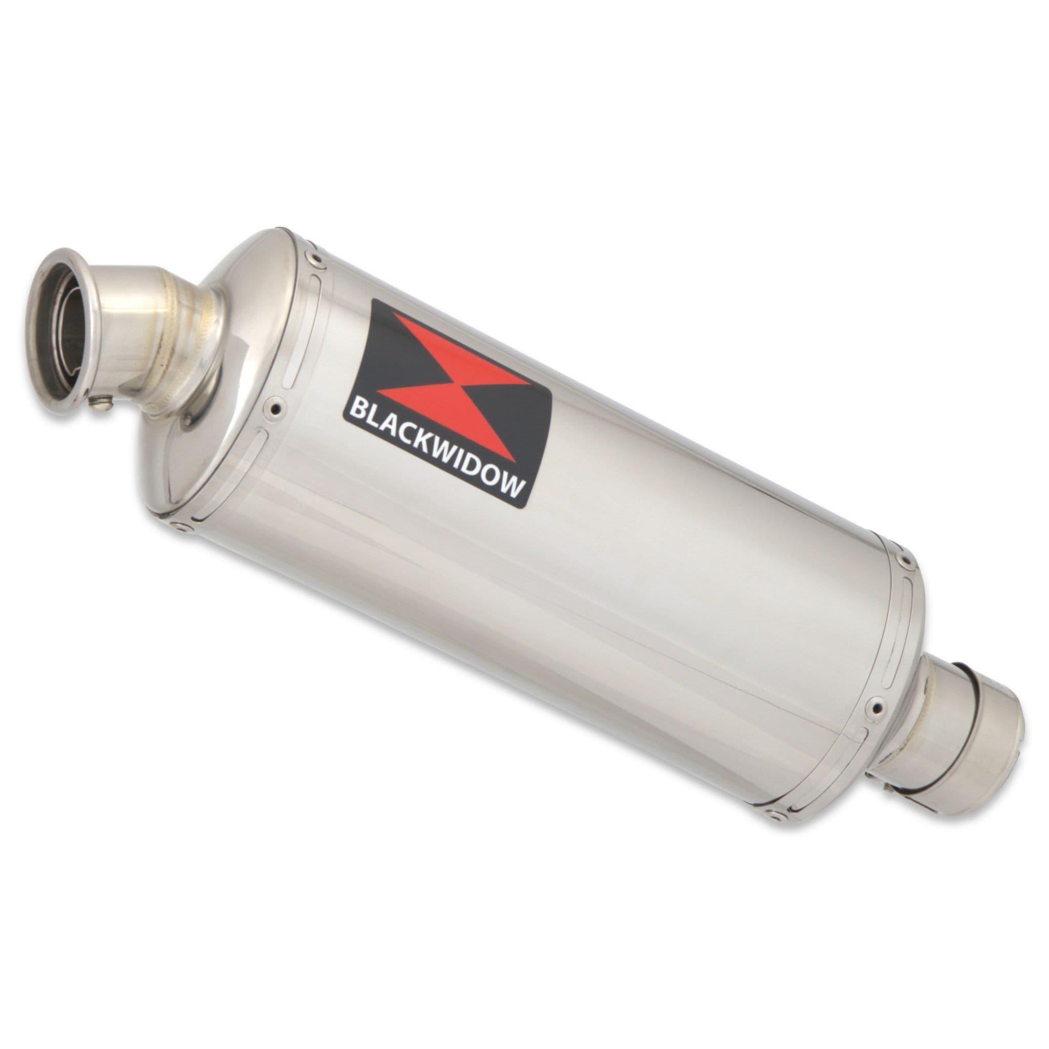 MT 125 2025 - 2026 Exhaust System 300 mm Oval Stainless Steel Silencer