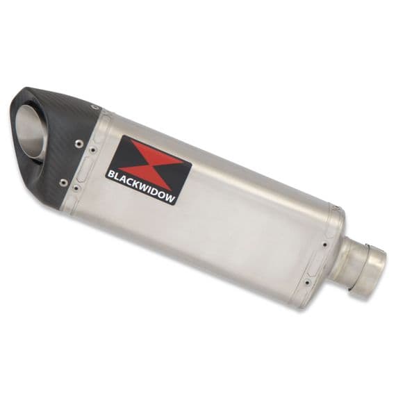 MT 125 2025 - 2026 Exhaust System 300 mm Tri - Oval Stainless Steel ...
