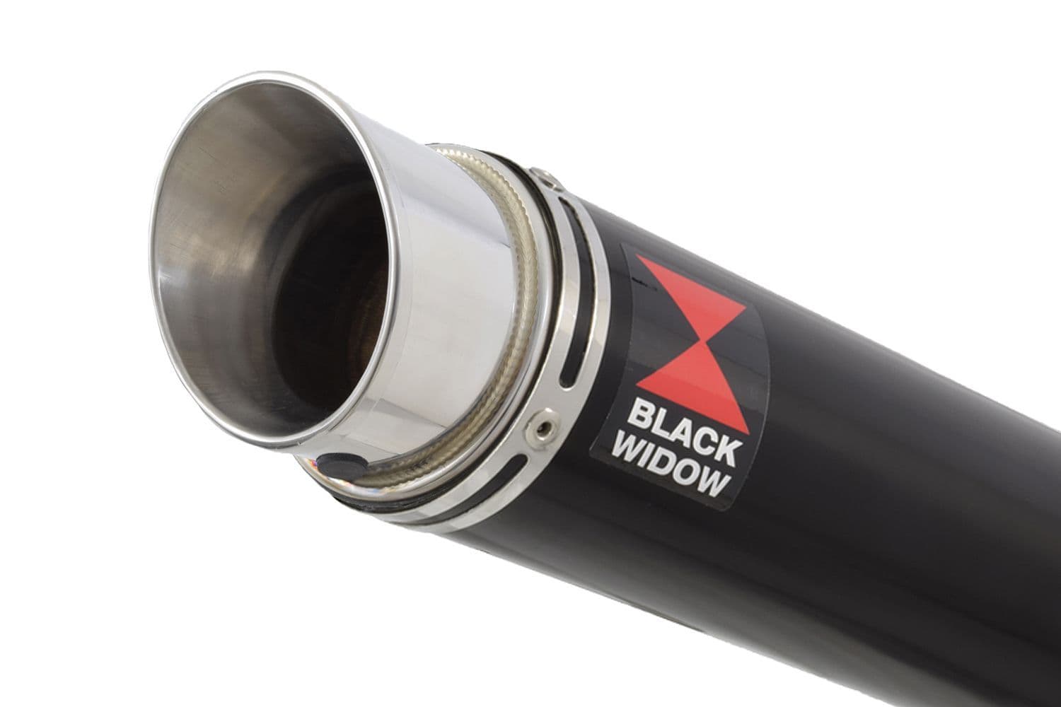 MT09 2021 - 2023 Low Level Exhaust System 230mm GP Round Black ...