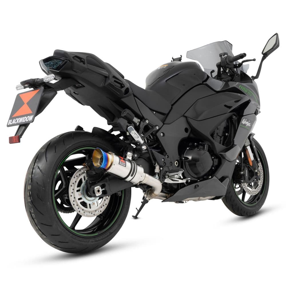 Ninja 1100 SX SE 2025 - 2026 Exhaust Silencer 200 mm Round GP Stainless ...