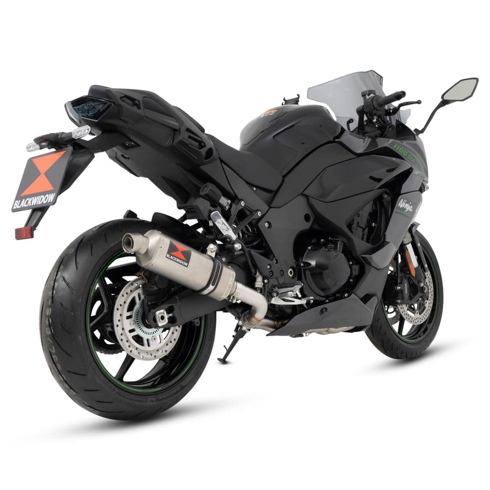 Ninja 1100 SX SE 2025 Exhaust Silencer 300mm Hexagonal Stainless Steel