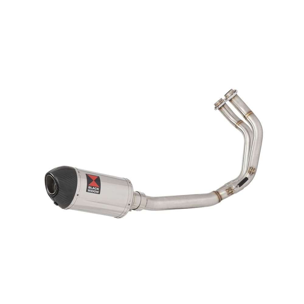 NINJA ER-6N ER-6F ER650 05-11 Low Level DeCat Exhaust System 200mm Oval ...