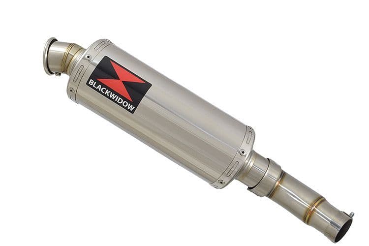 NINJA ER-6N ER-6F ER650 05-11 Low Level Exhaust Silencer 300mm Round ...