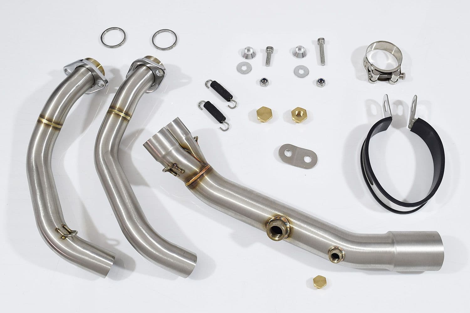 NINJA ER-6N ER-6F ER650E 12-17 De Cat Exhaust System 200mm Black ...