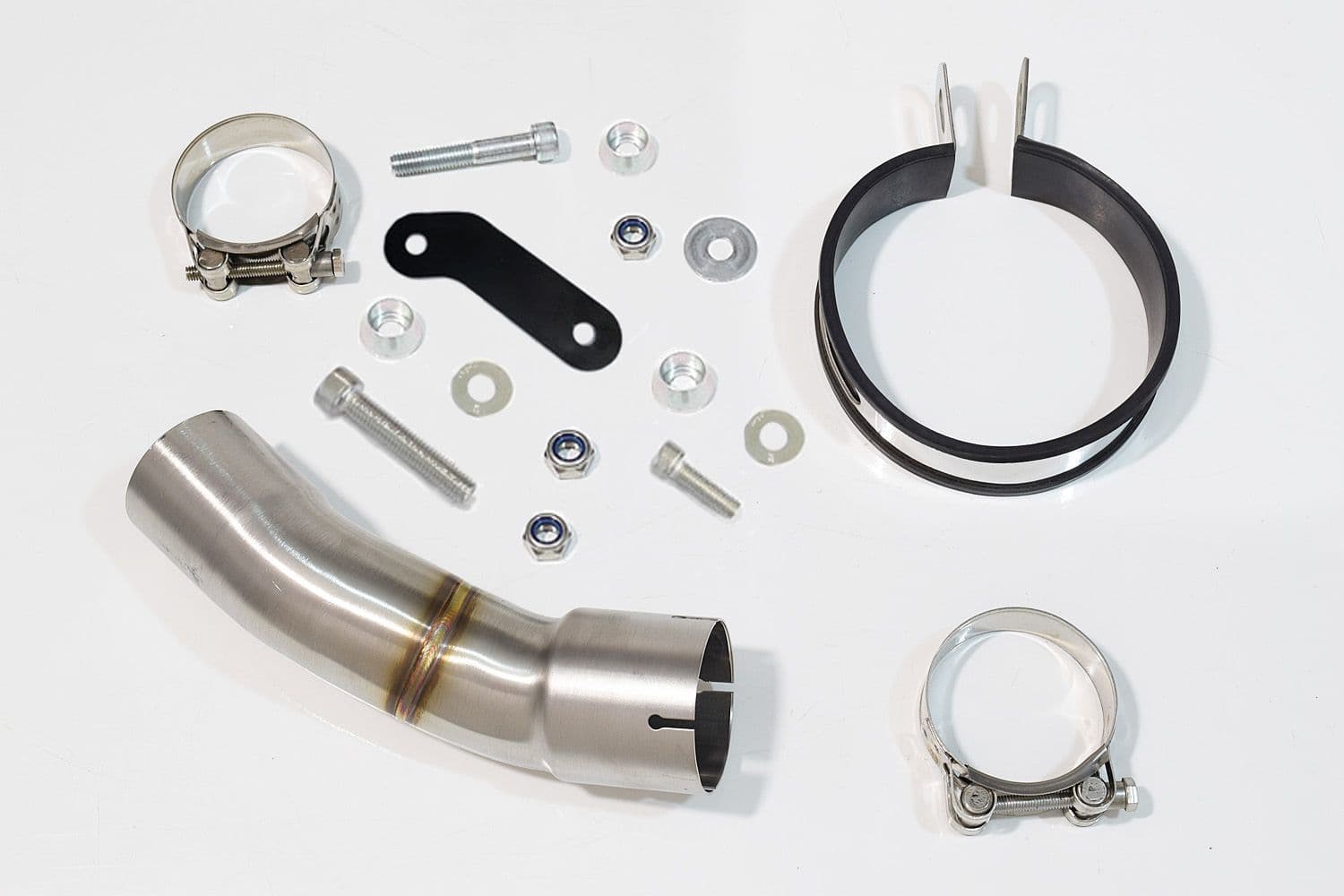 Ninja H2 SX 2022 - 2026 Exhaust Silencer 200 mm Round Blue Tip Black ...
