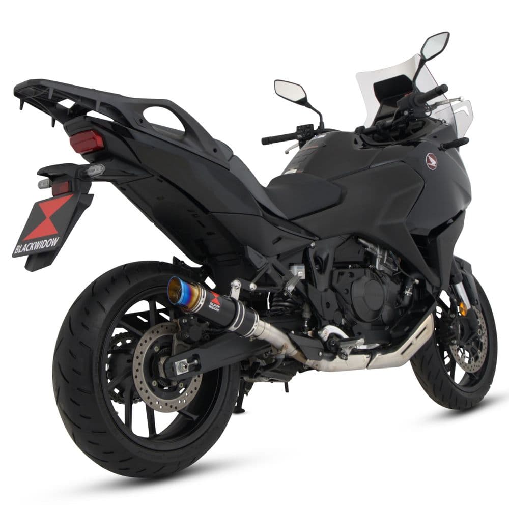 NT 1100 2022 - 2026 Exhaust Silencer Kit 230 mm Round GP Black ...