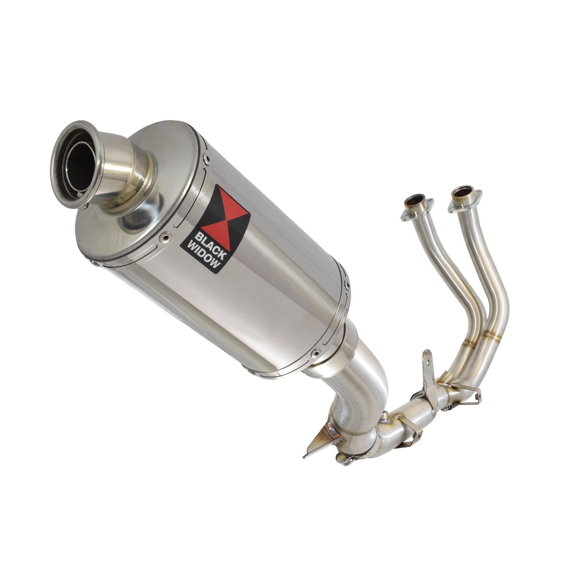 NX 500 2024 - 2026 Exhaust System 230mm Oval Stainless Silencer