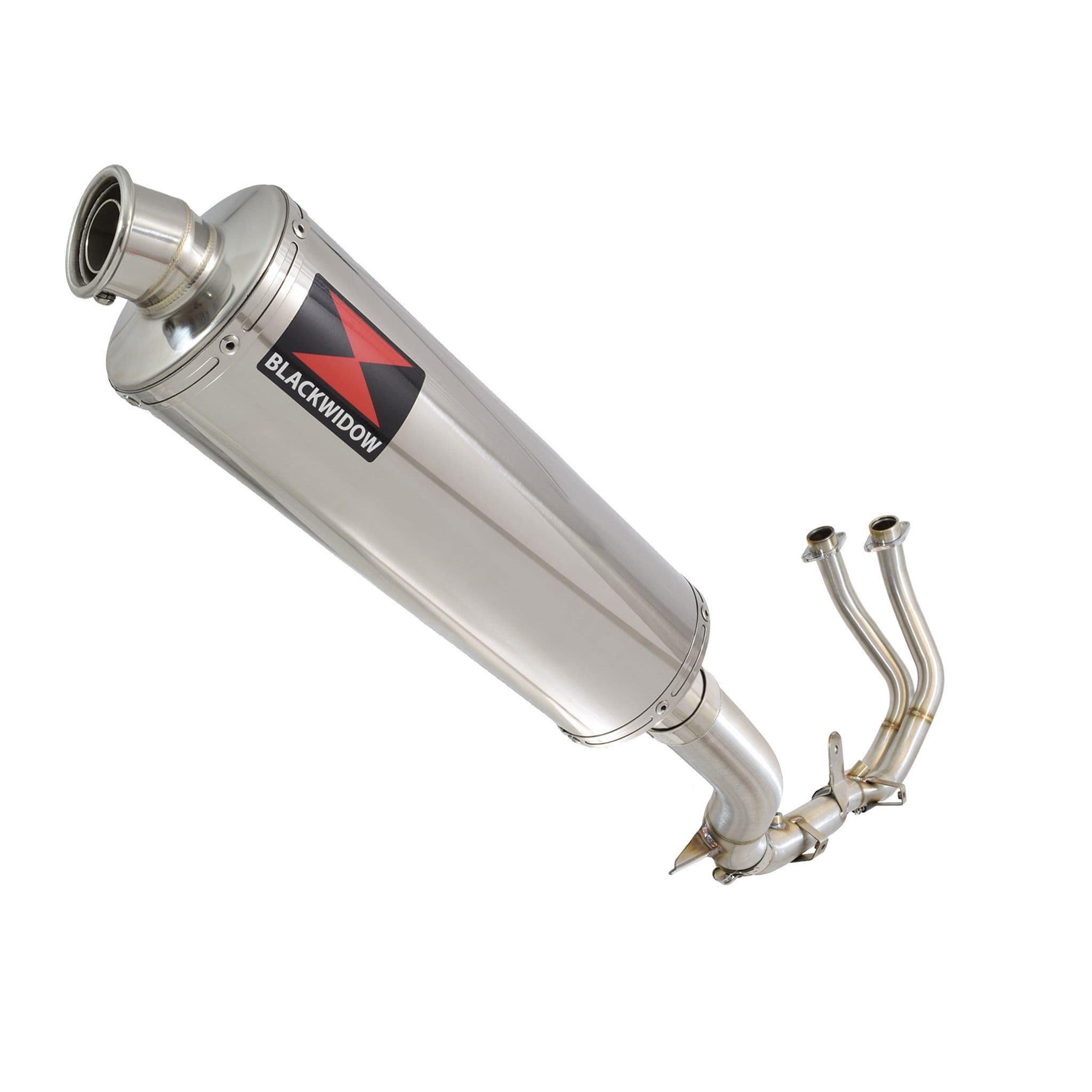 NX 500 2024 - 2026 Exhaust System 400mm Oval Stainless Silencer
