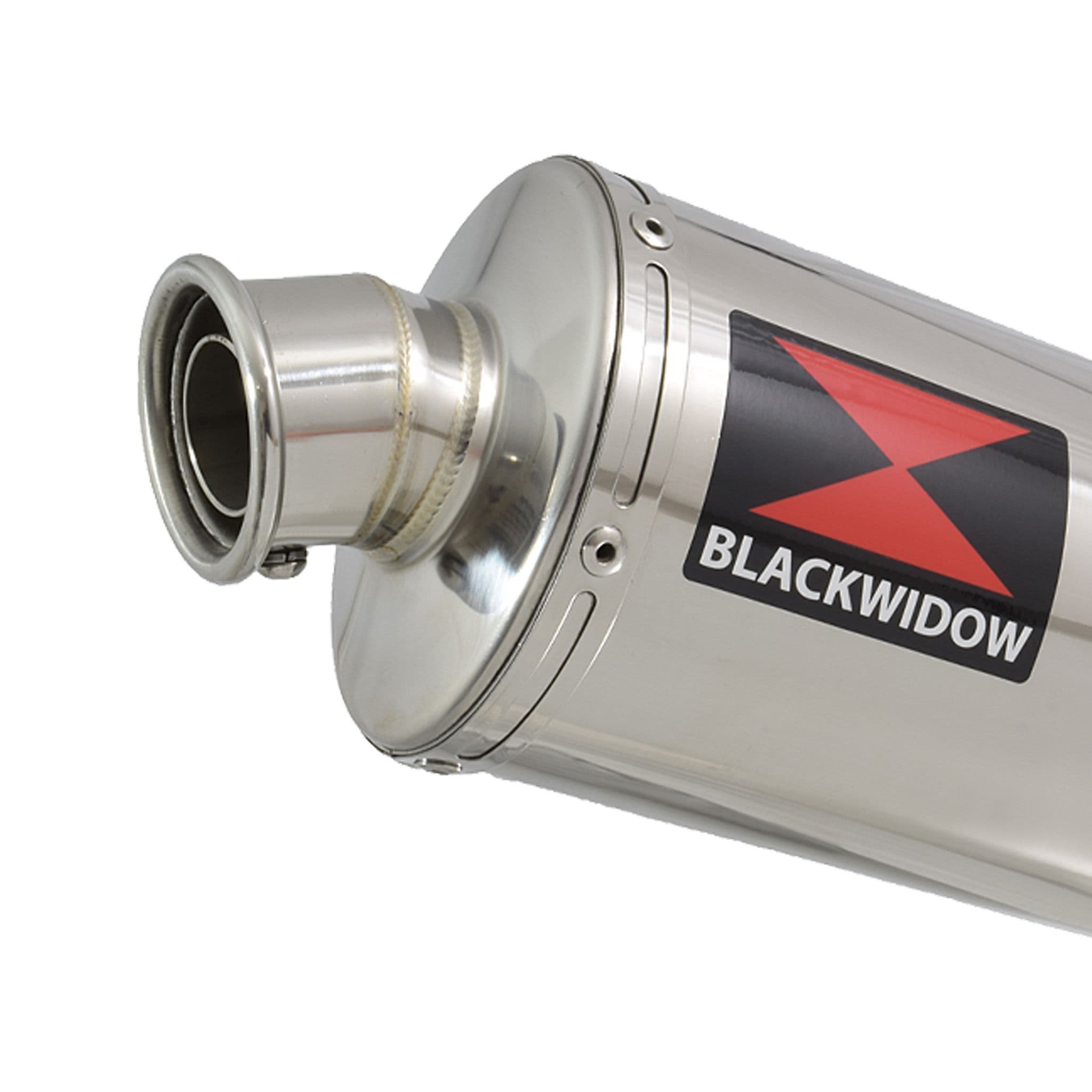 NX 500 2024 - 2026 Exhaust System 400mm Oval Stainless Silencer