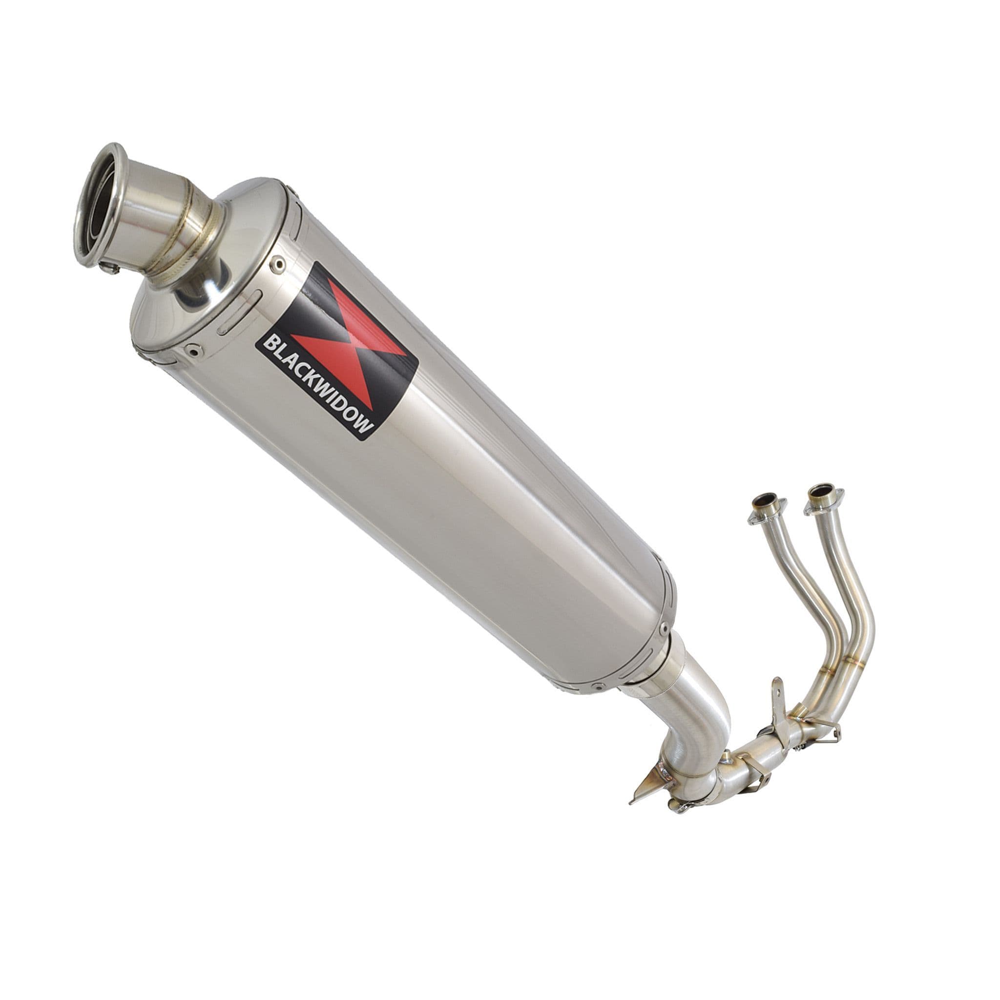 NX 500 2024 - 2026 Exhaust System 400mm Round Stainless Silencer