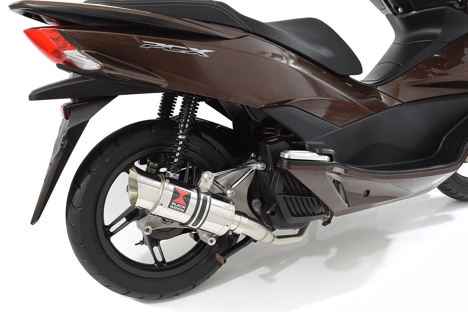 PCX 125 WW125 2012-2016 Exhaust System 200mm Round Stainless Silencer