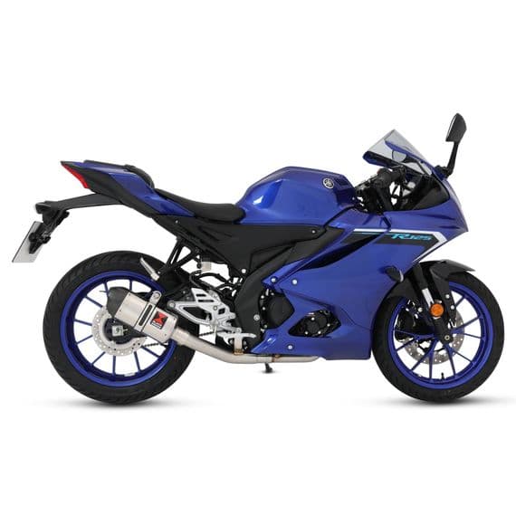 R 125 2025 - 2026 Exhaust System 200 mm Oval Stainless Steel Carbon Tip ...
