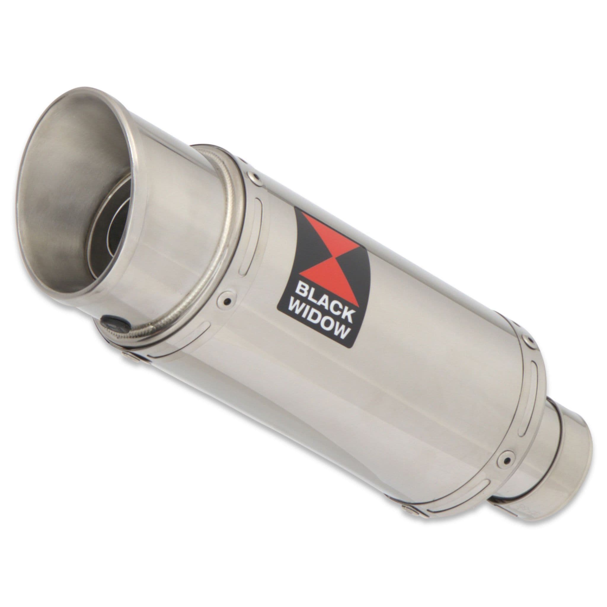 R 125 2025 - 2026 Exhaust System 200 mm Round GP Stainless Steel Silencer