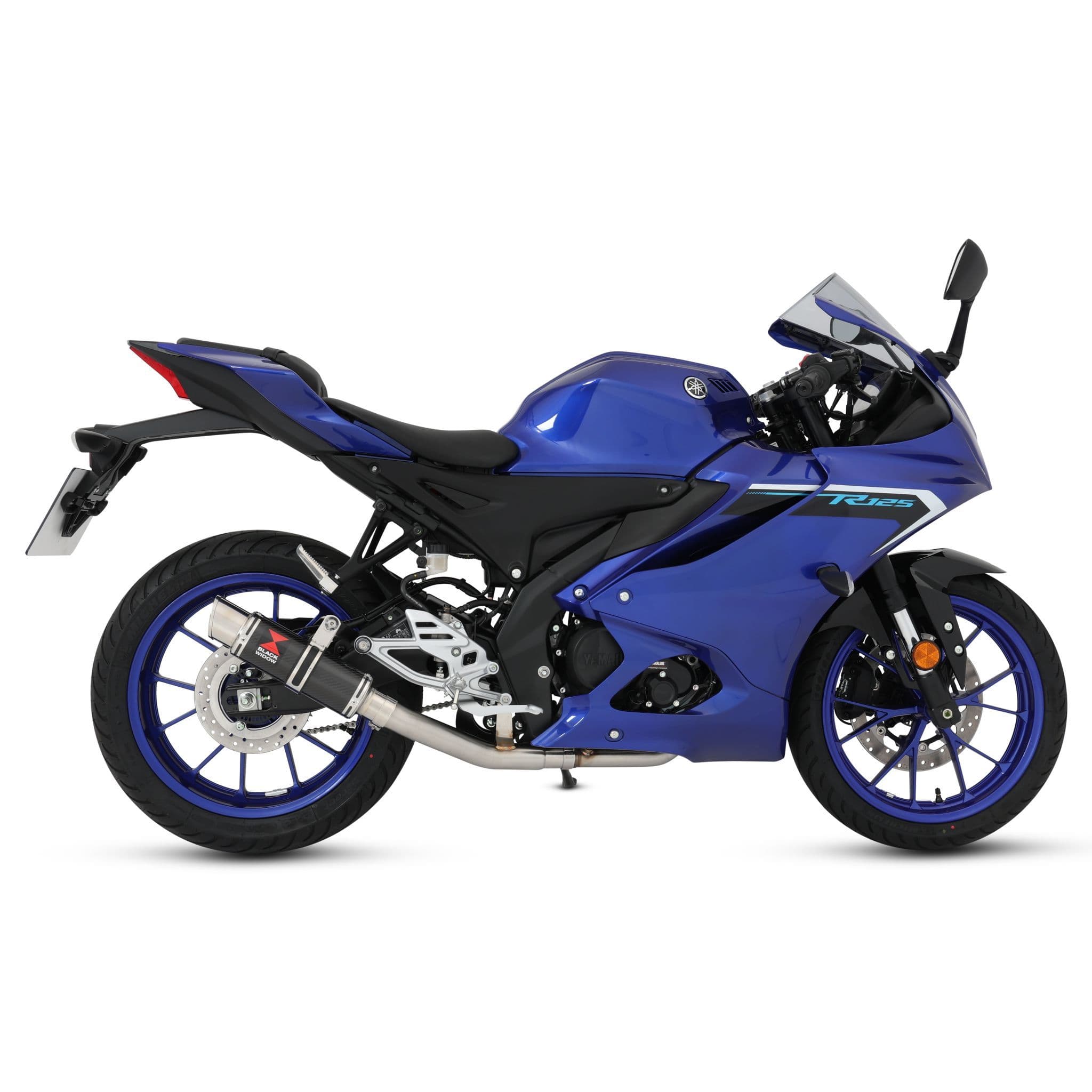 R 125 2025 - 2026 Exhaust System 230 mm Round GP Carbon Silencer