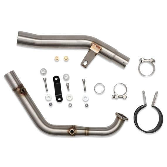 R 125 2025 - 2026 Exhaust System 350 mm Round Black Stainless Steel ...