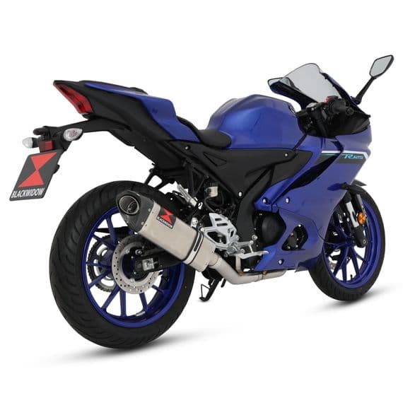 R 125 2025 - 2026 Exhaust System 350 mm Tri - Oval Stainless Steel ...