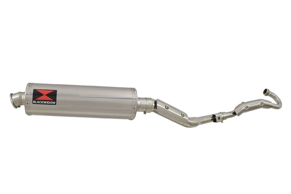 RV 125 VAN VAN Full Exhaust System with 400mm Round Stainless Silencer