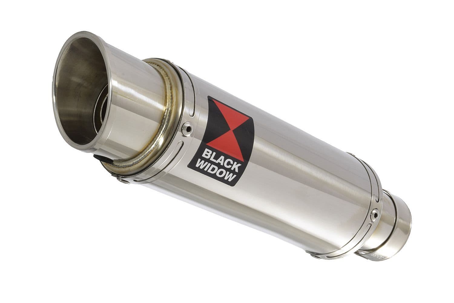 RV 200 VAN VAN Full Exhaust System with 230mm GP Round Stainless Silencer