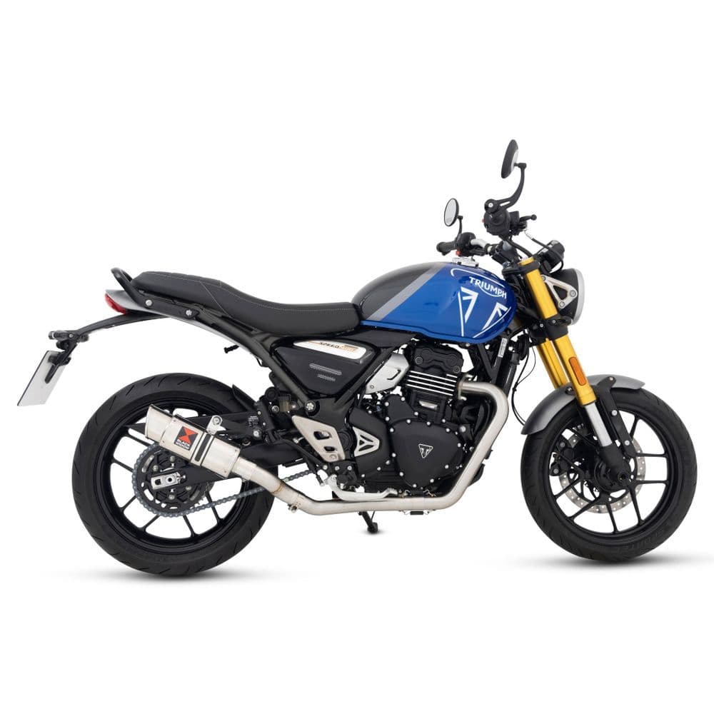 Speed 400 2024 - 2025 Exhaust Full System 200 mm Round GP Stainless ...