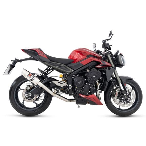 Street Triple 765 S/R/RS 2023-2025 High Level Exhaust System 200 mm ...