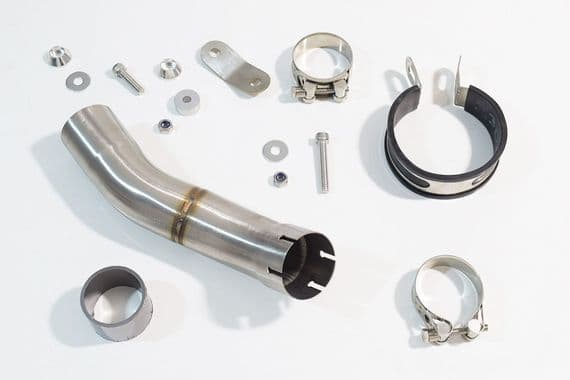 Street Triple 765 S / R / RS Low Level Exhaust Silencer 230 mm GP Round ...