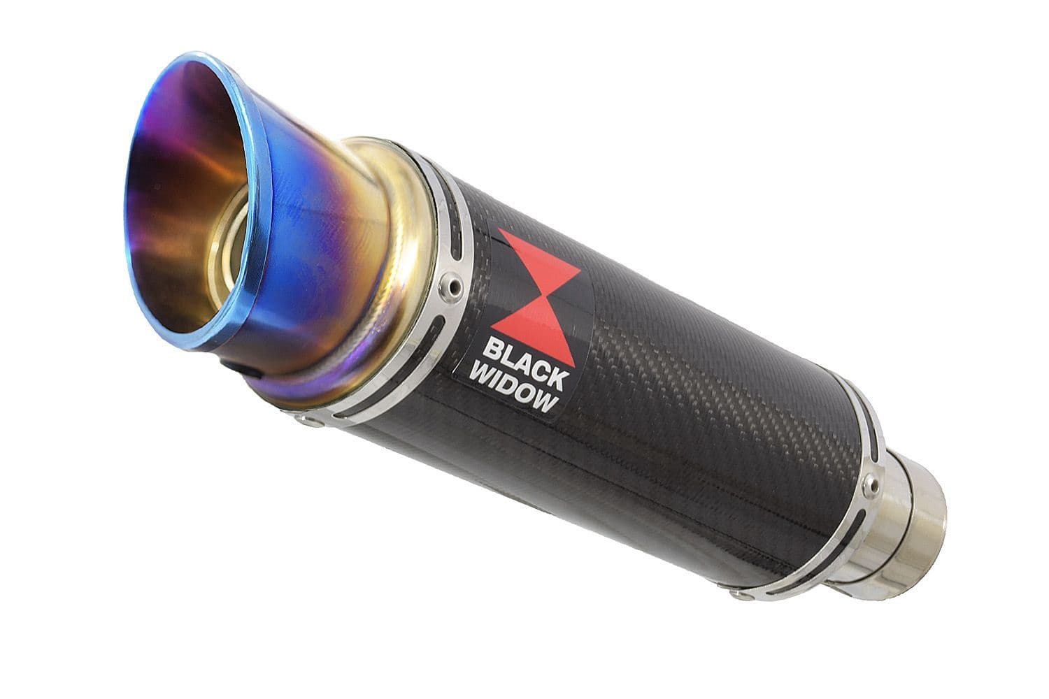 Tiger 900 2020 - 2023 Exhaust Silencer 230mm GP Round Blue Carbon