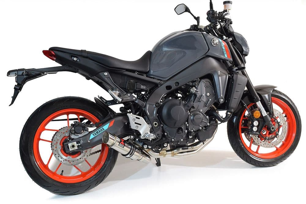 Tracer 9 GT 2024 - 2025 Low Level Exhaust System 230mm GP Round ...