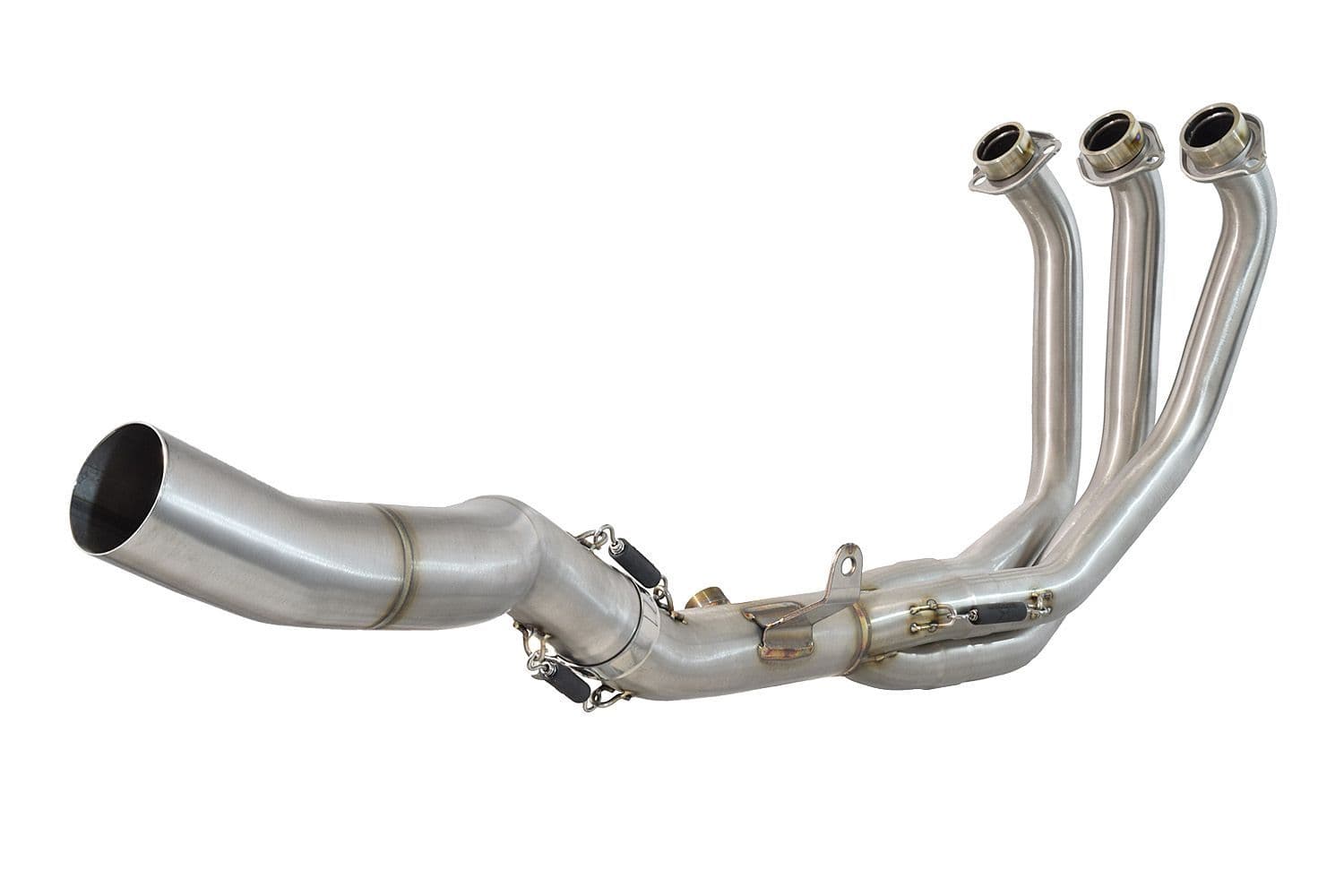 Tracer 9 GT 2024 High Level Exhaust Downpipes Headers - No Silencer