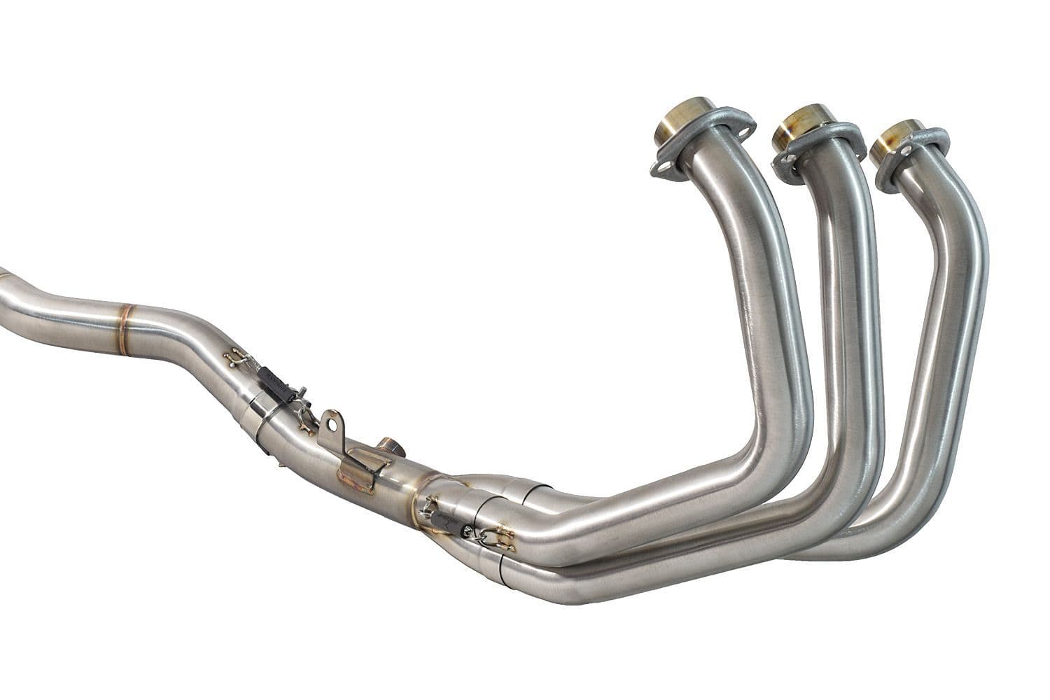 Tracer 9 GT 2024 High Level Exhaust System 230mm Round GP Black Stainless Silencer